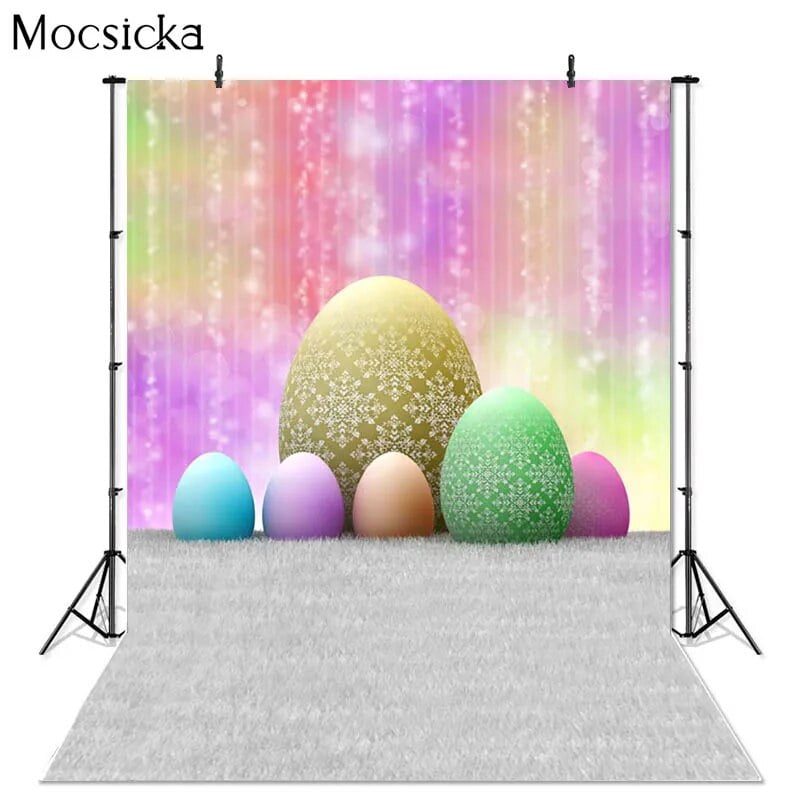 Easter Photography Background Aurora Huge Egg Decoration Props Baby ...