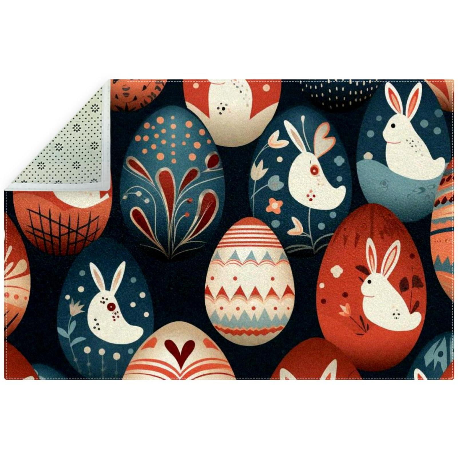 Easter Polyester Indoor Mat for Comfort and Style - Home or Office Use ...