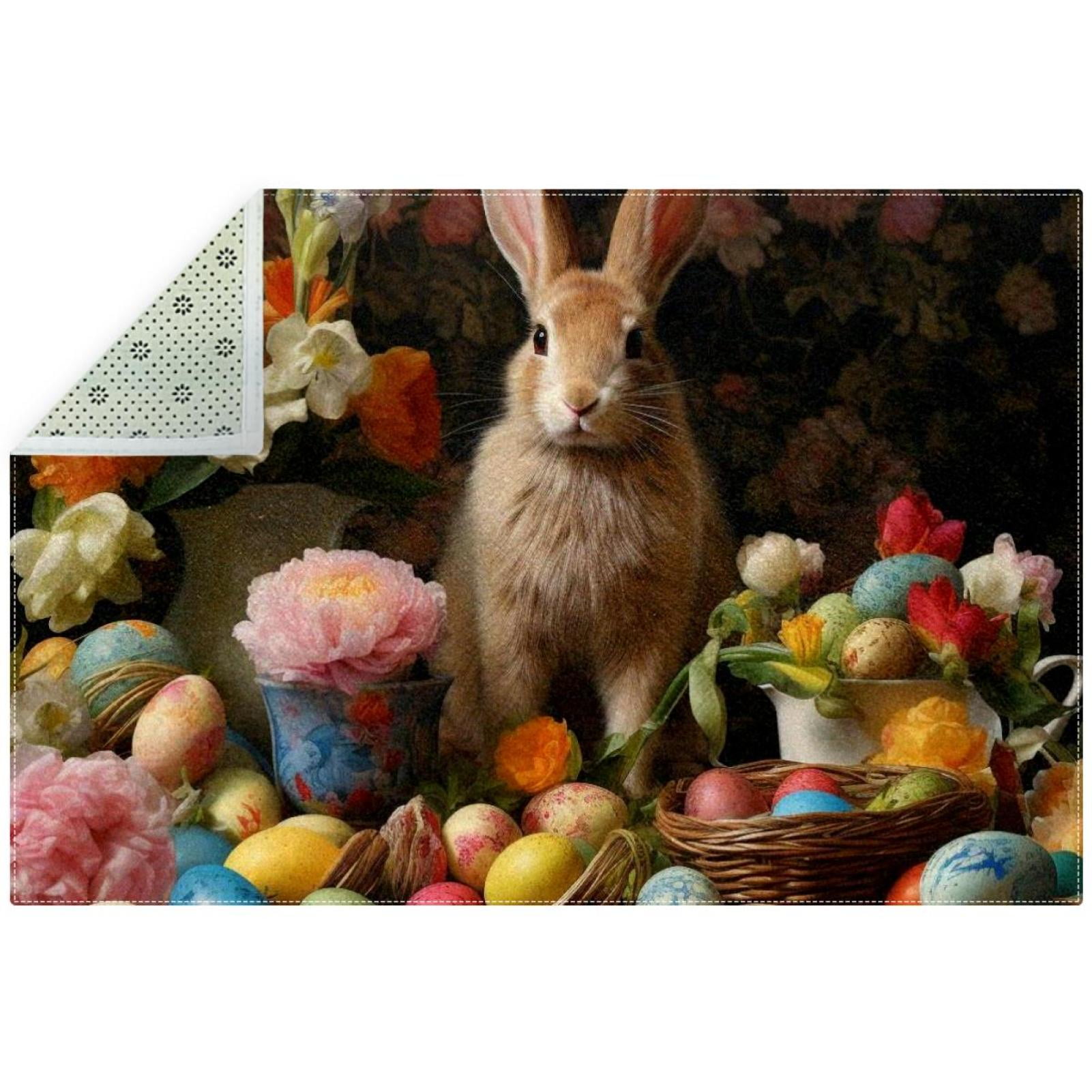Easter Polyester Office Mat - Right-Angle Floor Protector for Comfort ...
