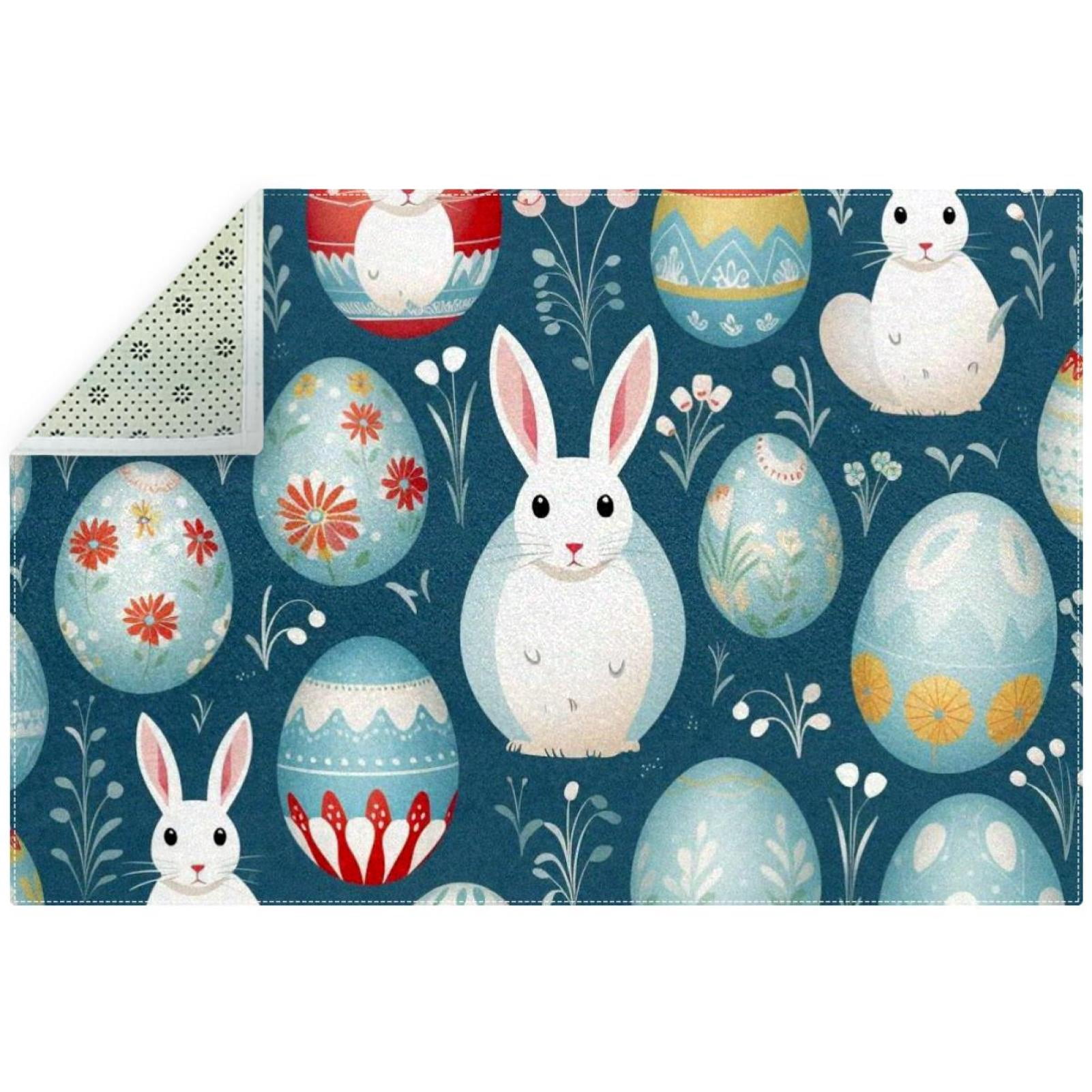 Easter Polyester Office Mat - Right-Angle Floor Protector for Comfort ...