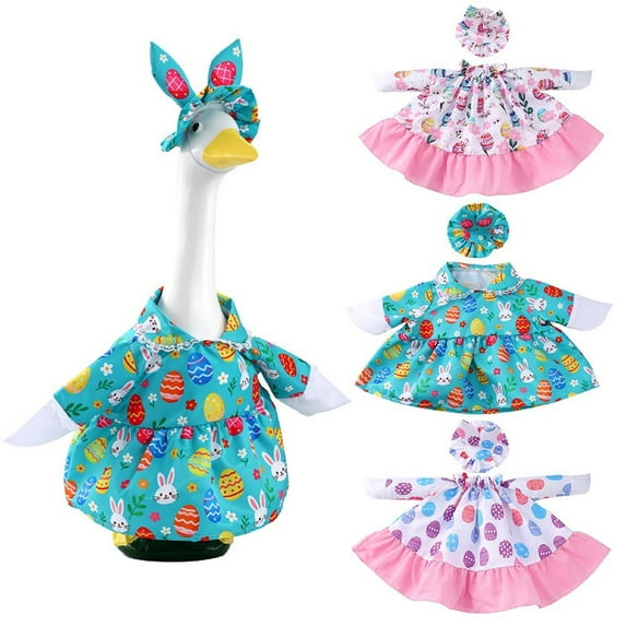 Easter Porch Goose Outfit, Easter Porch Goose Costume for 23 Inches ...