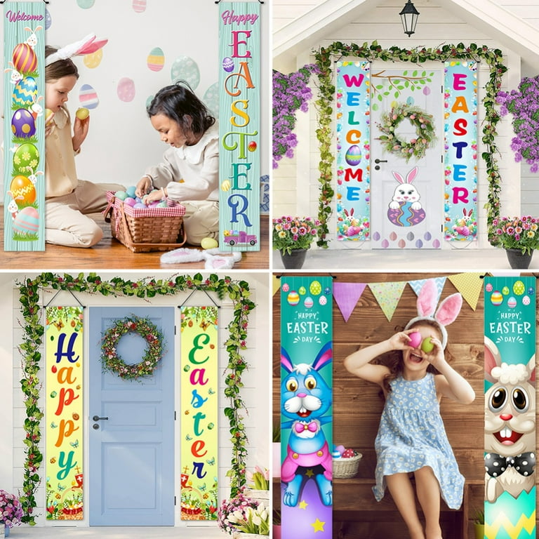 easter door display