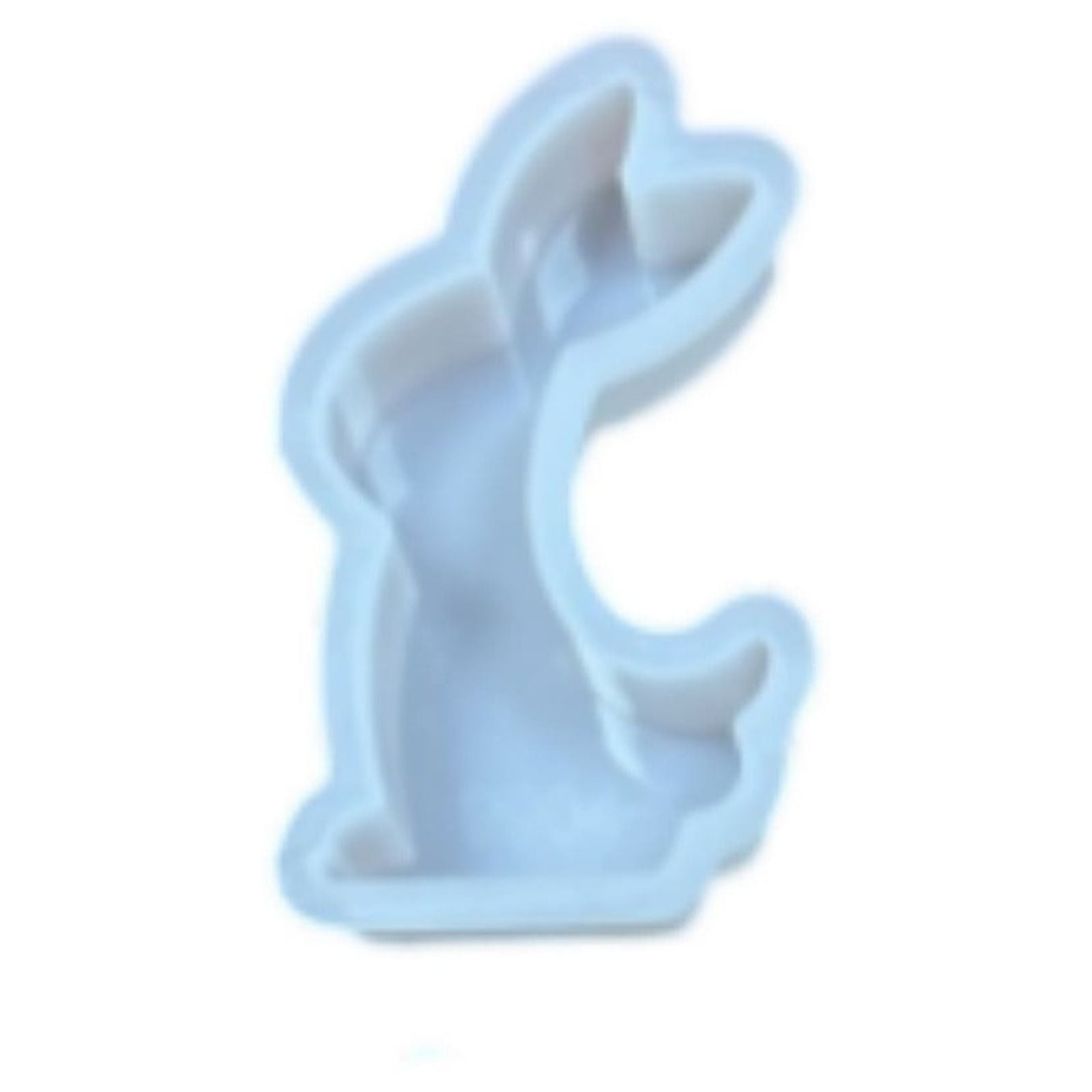 Easter Rabbit Back Easter Egg Chocolate Decorative Ornament Silicone ...
