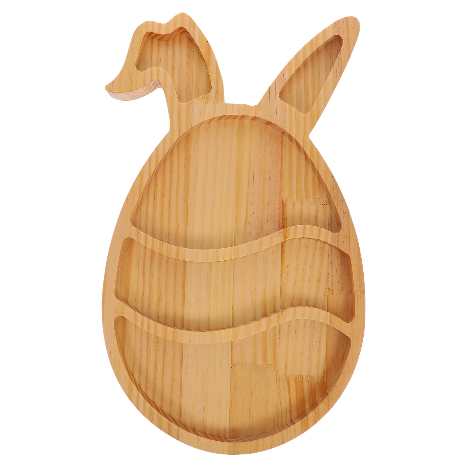 Easter Rabbit Bunny Charcuterie Board Wood Serving Platters Rustic ...