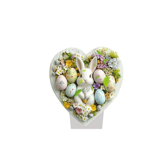 Easter Rabbit Decor, Easter Bunny Resin Ornaments for Home Courtyard ...