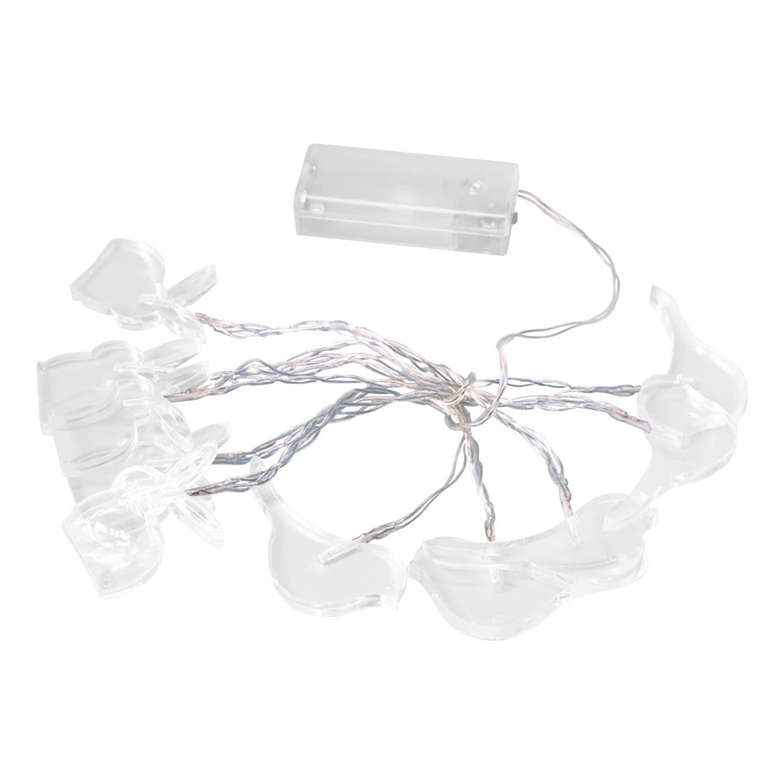 Easter Rabbit Disco Ball String Lights Battery Operated, Plastic Indoor Lights String, Easter ...