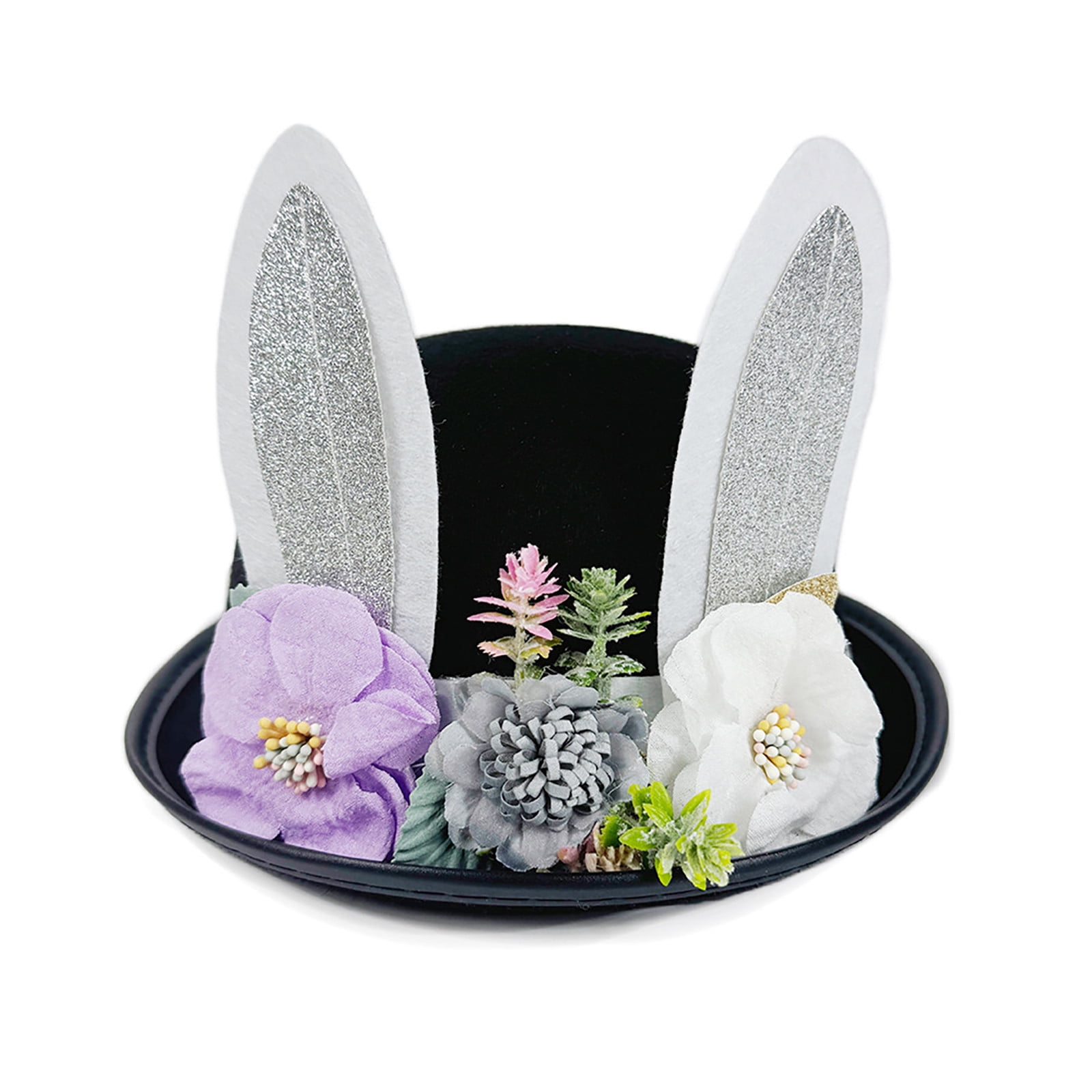 Easter Rabbit Ears Beret Cute Performance Party Hat Accessory For ...