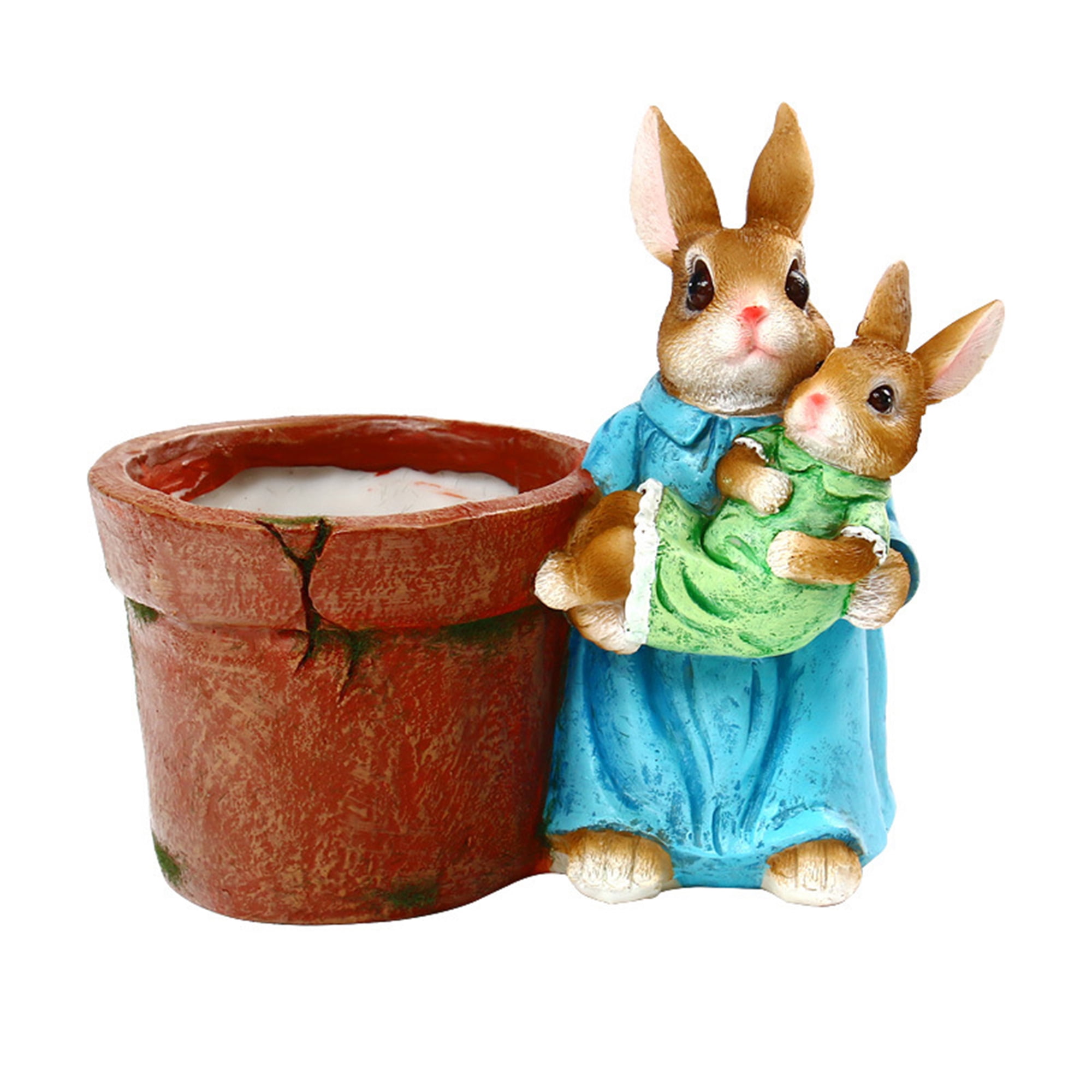 Easter Rabbit Flower Pot Succulent Planter Garden Pots, Decorative ...