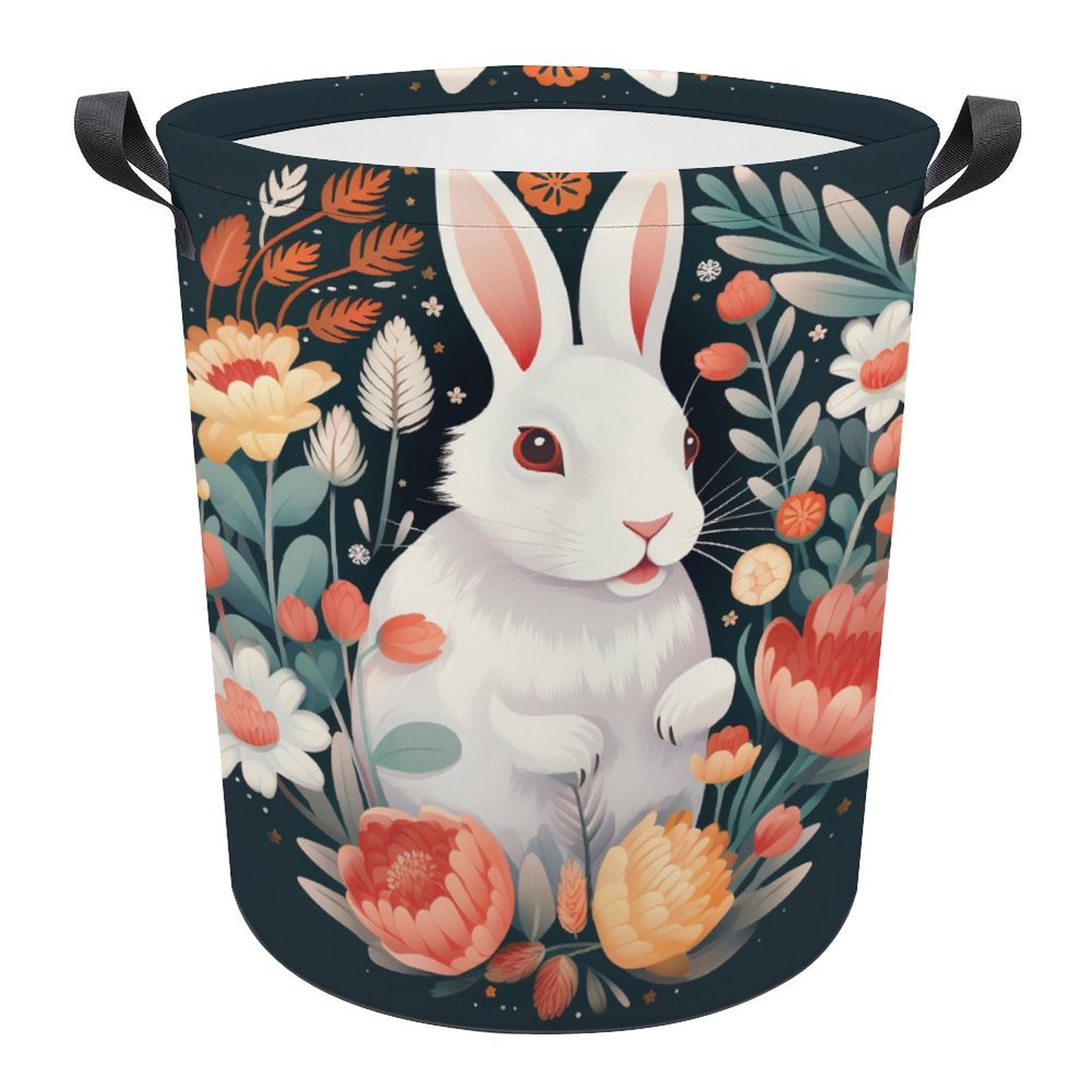 Easter Rabbit Laundry Basket Storage Basket Controller Clothes ...
