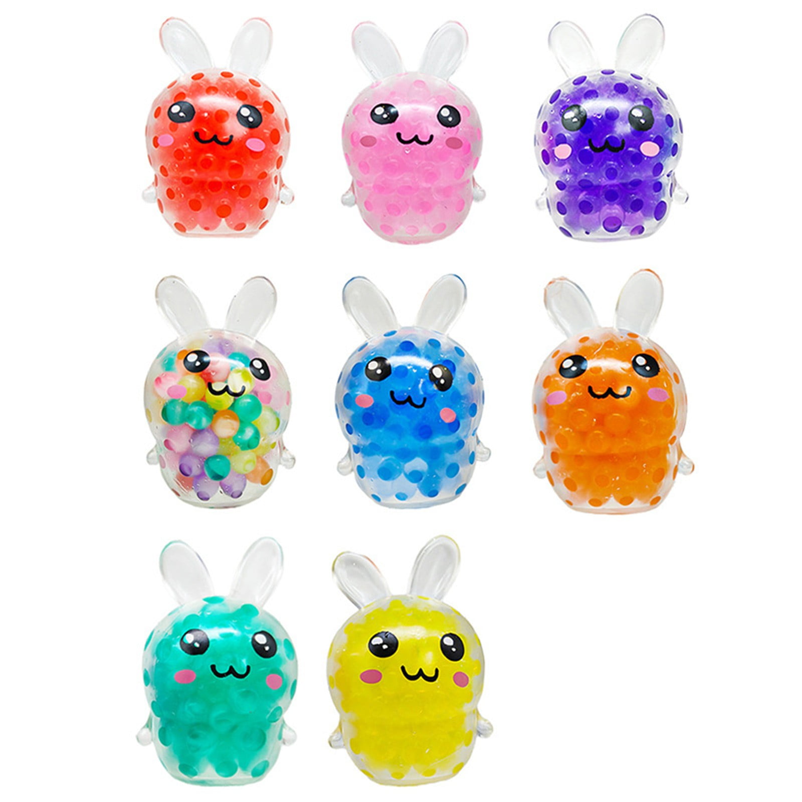 Easter Rabbit Pinch Ball Toy,Cute Release Pinch Fun Stress Relief Toy ...