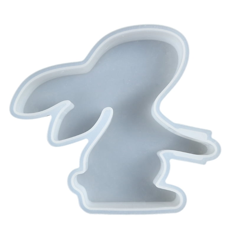 Easter Rabbit Silicone Mould Hydroponic Vase Mould For Creative Candle ...