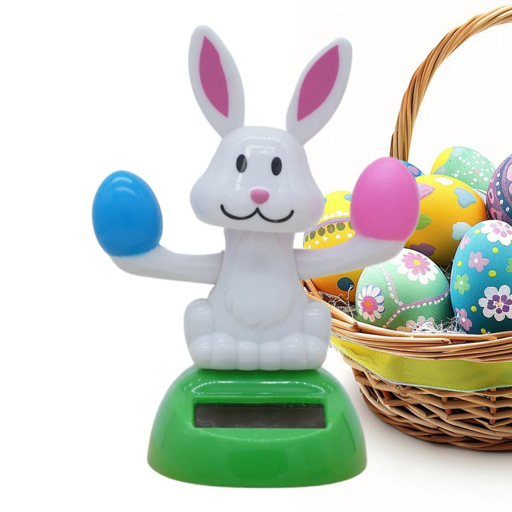 Easter Rabbit Solar Powered Dancing Toys,Solar Powered Toy Bunny ...