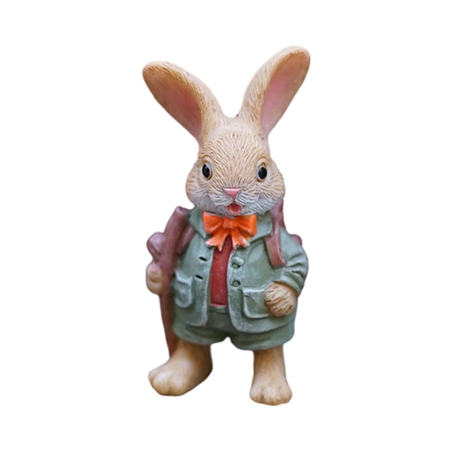 Easter Rabbit Statue Yard Decorations Outdoor, Funny Resin Rabbits ...