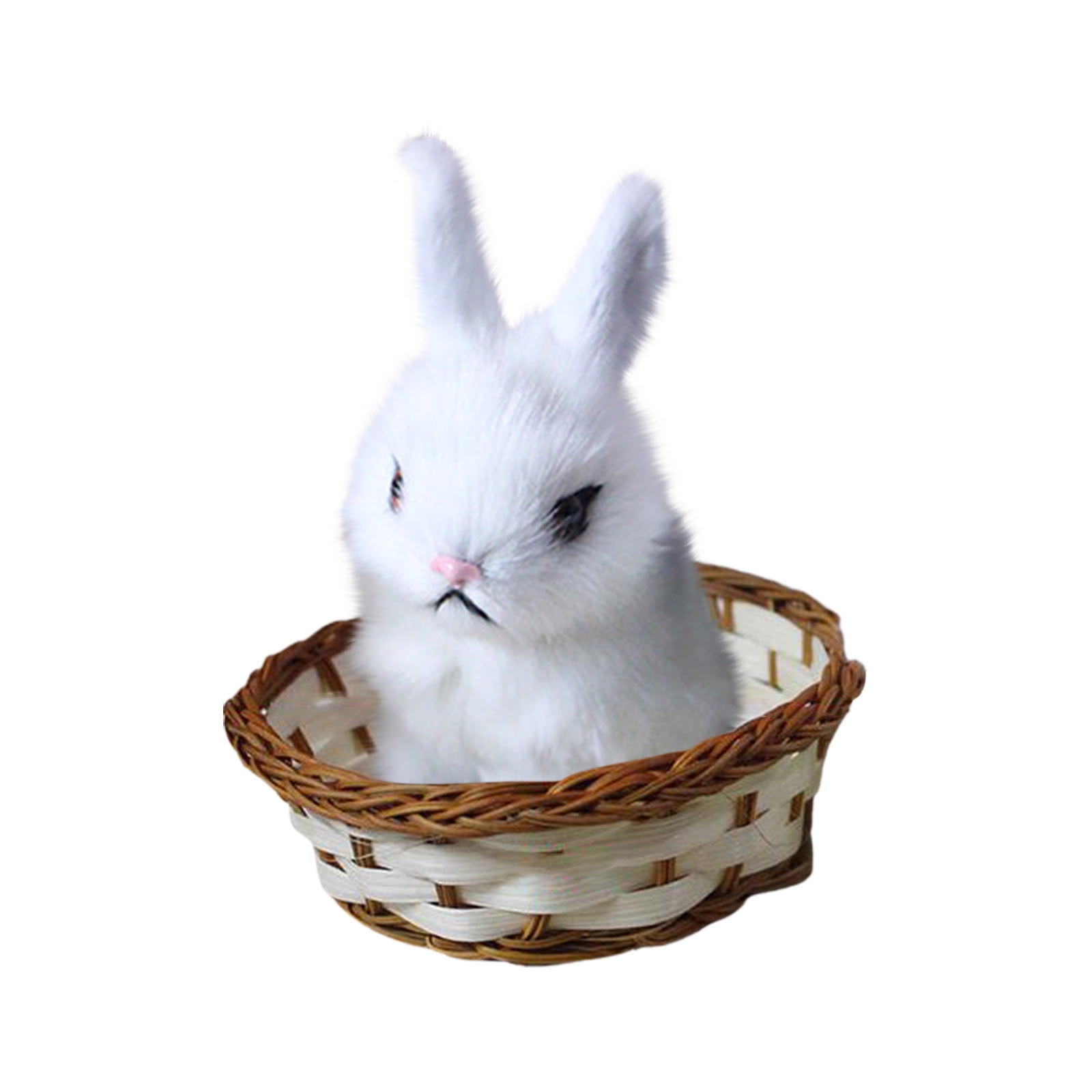 Easter Rabbit Toys Simulation Rabbit Plush Toy,Realistic Pet Bunny ...