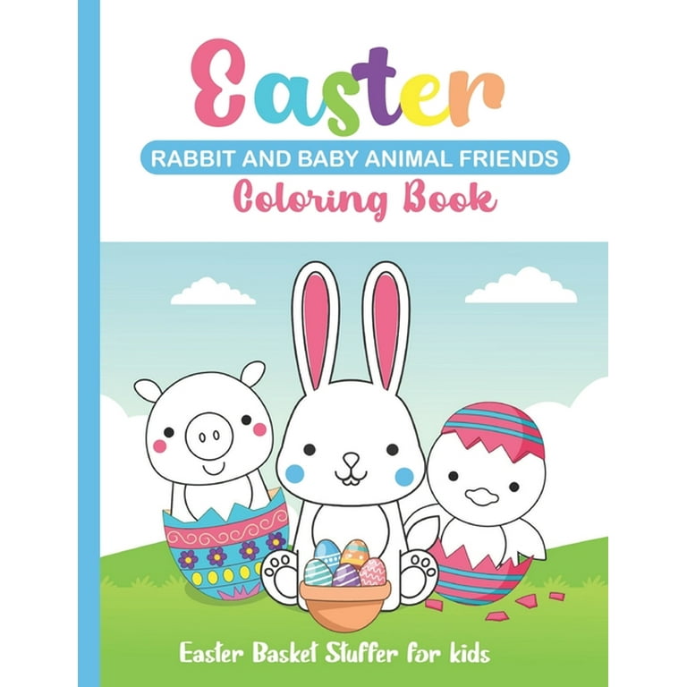 easter basket coloring book