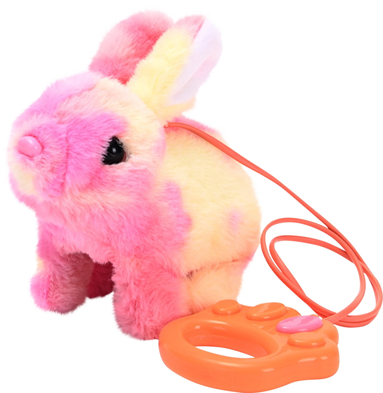 Easter Realistic Animated Bunny, The Jumping Rabbit, Electronic Plush ...
