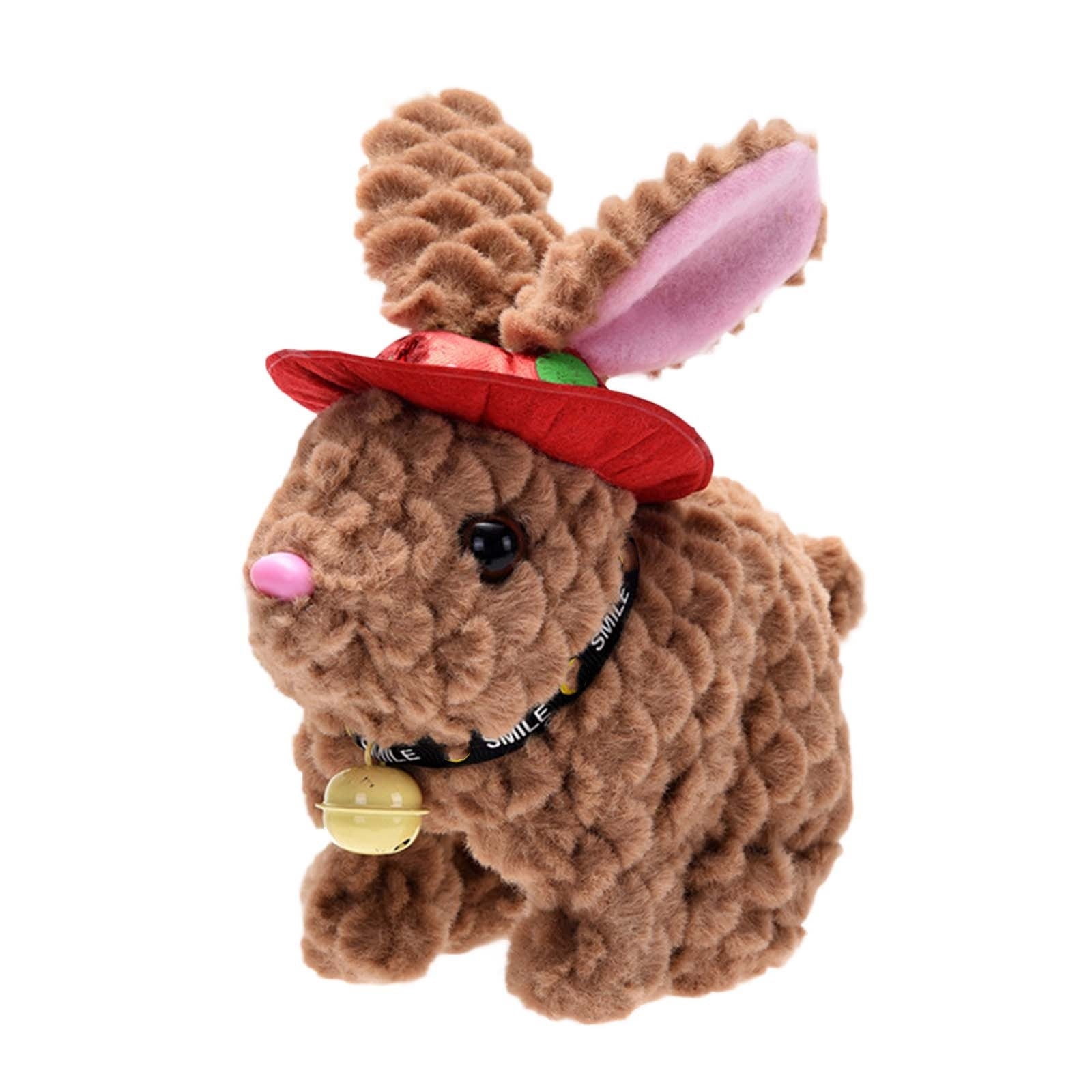 Easter Realistic Electronic Bunny Toy, 2025 New Interactive Easter ...