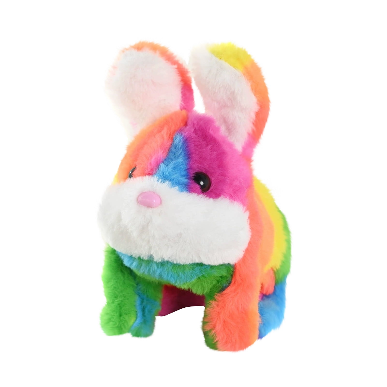 Easter Realistic Moving Bunny, The Jumping Rabbit, Electronic Plush ...