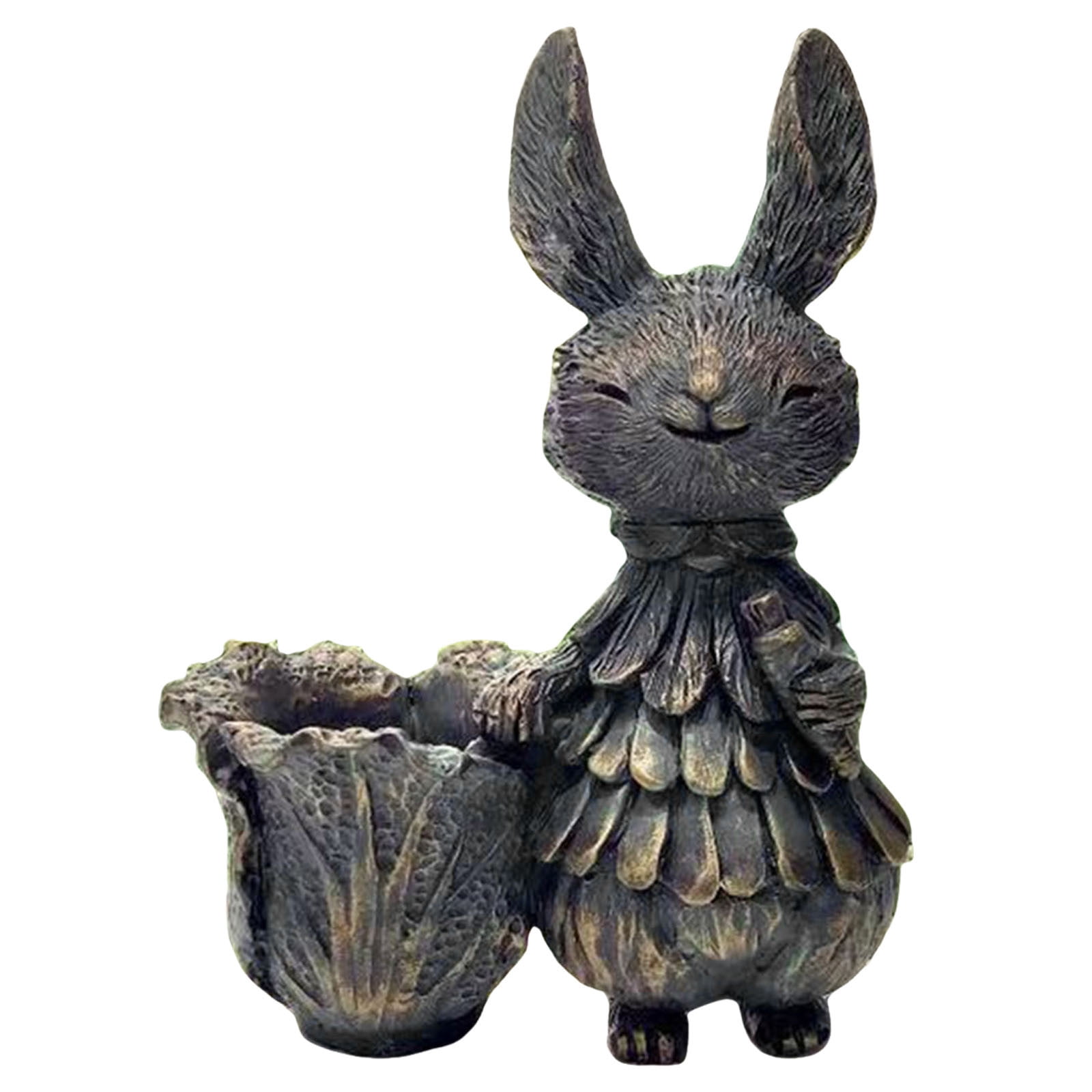 Easter Resin Country Rabbit Yard Decoration Sculptural Design Ideal For ...