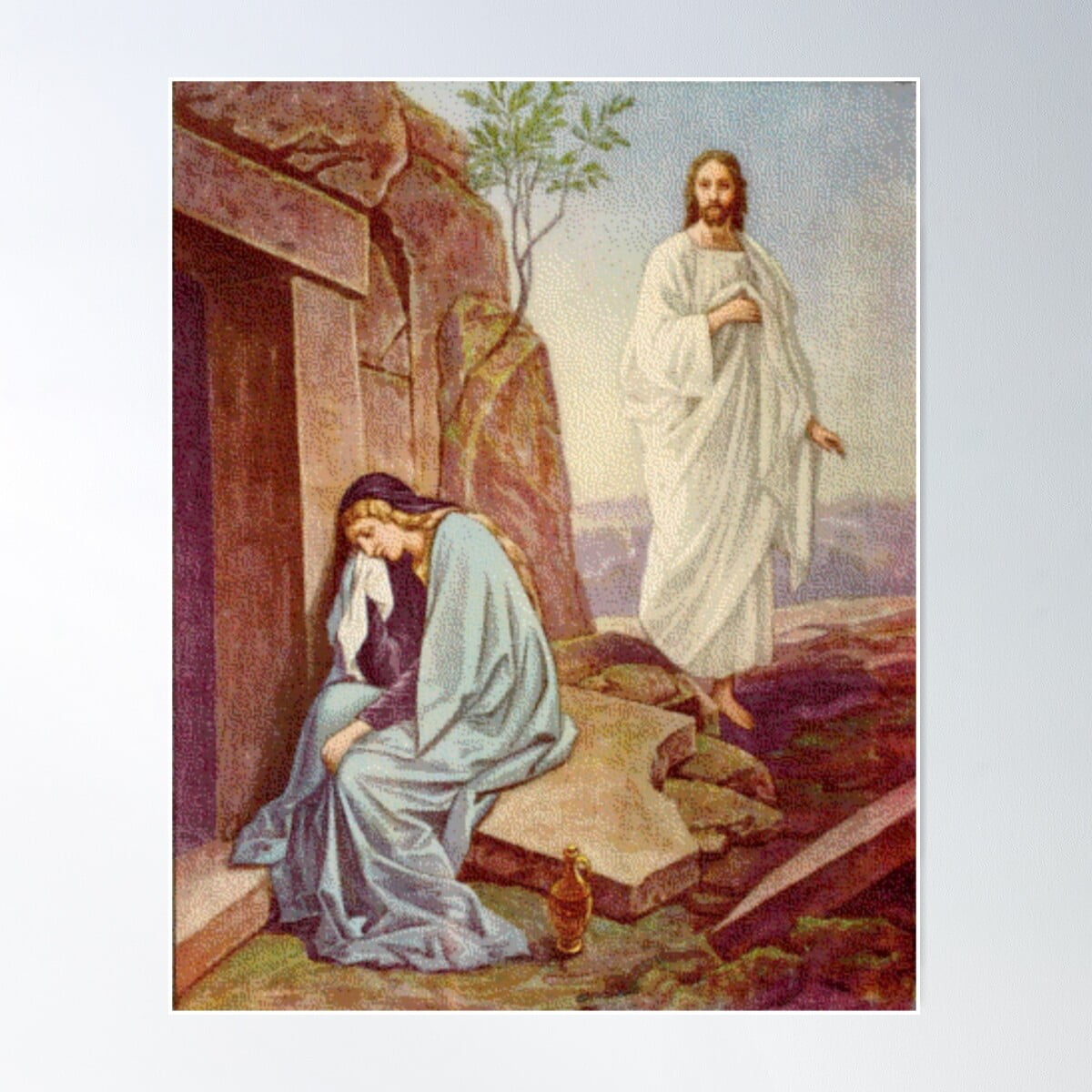 Easter Resurrection Day Poster Wall Art, Modern Wall Decor For Living ...