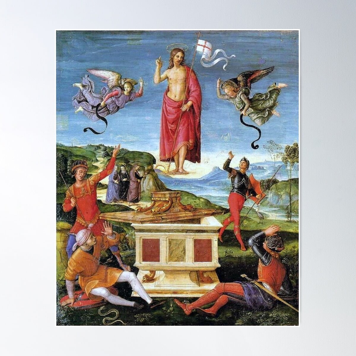 Easter: Resurrection Of Jesus Christ Poster Wall Art, Modern Wall Decor ...