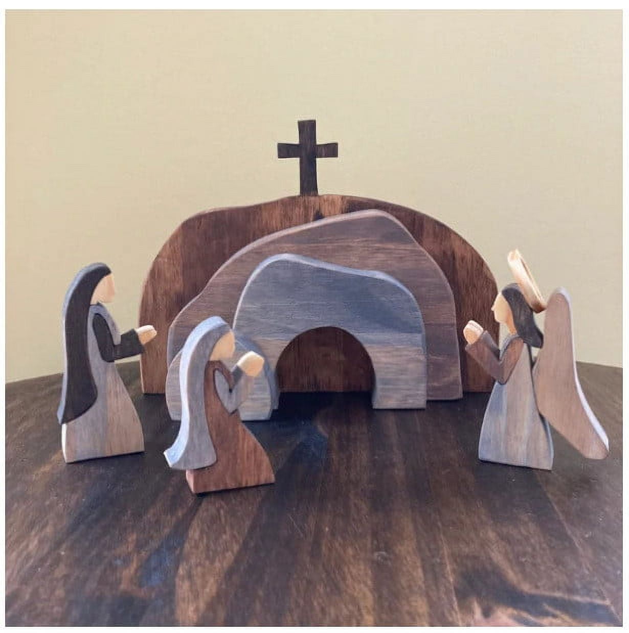 Customer reviews for Easter Resurrection Scene Set Easter Scene Wooden ...