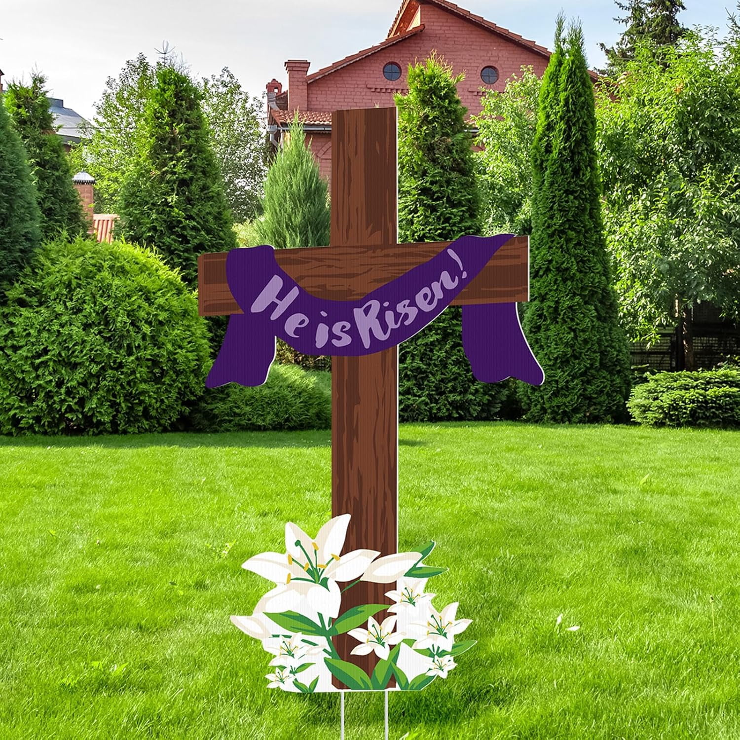 Christian Yard Sign