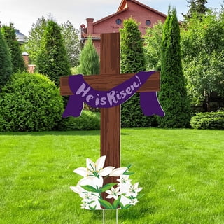 Religious Garden Signs Big Dot Of Happiness Religious Easter Outdoor