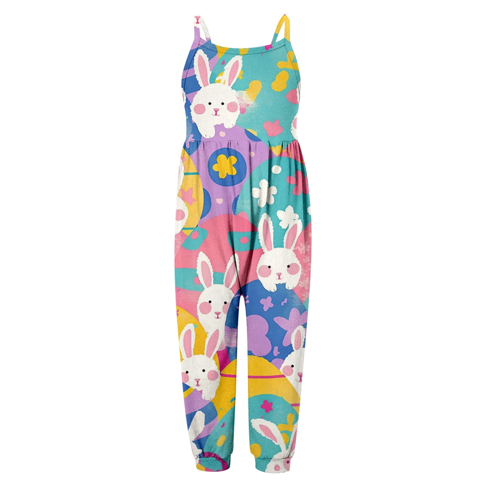 Easter Romper Girls Toddler Girl Rompers for Girls Loose Casual ...