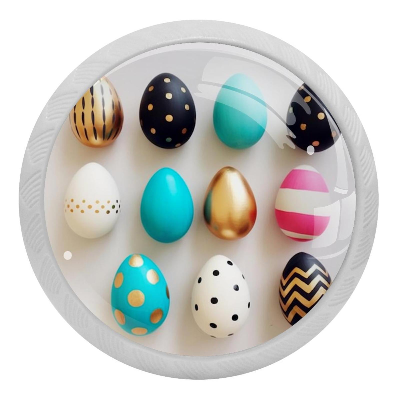 Easter Round Glow-in-the-Dark Cabinet Knobs: Fluorescent Drawer Pulls 4 ...