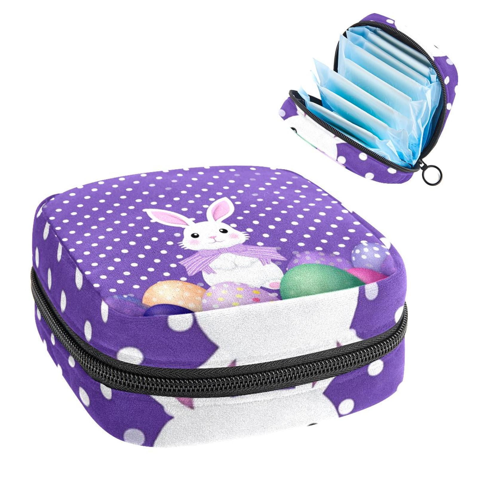 Easter Sanitary Napkin Bag Period Pouch Travel Organizer Zipper Pouch ...
