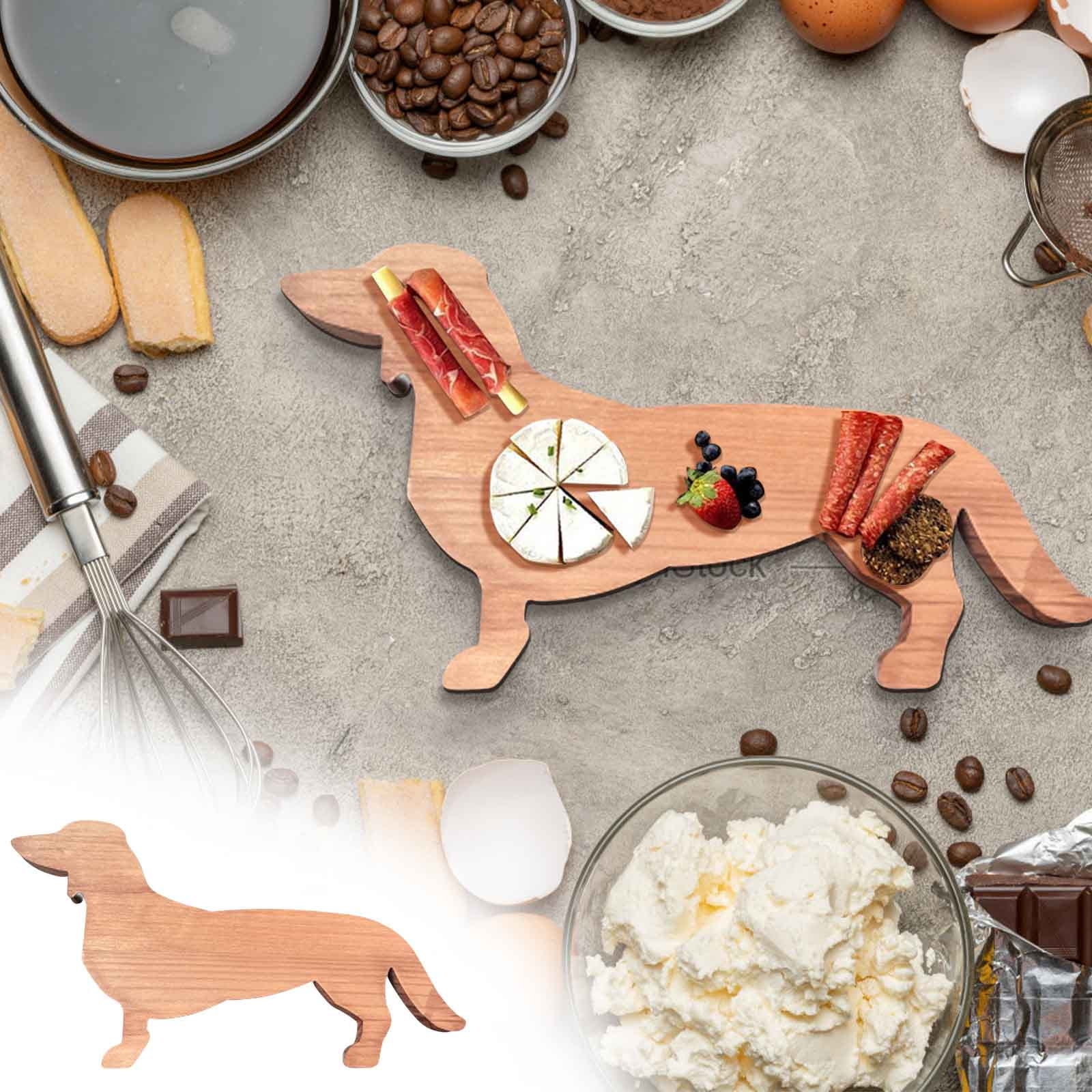 Easter Saving Kezqiaxn Dachshund Dog Wooden Charcuterie Boards Kitchen ...