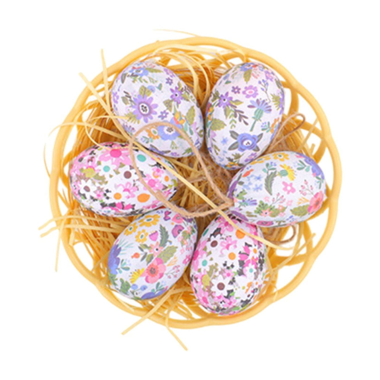Easter Savings! PRETXORVE Easter Eggs, Easter Eggs Hanging Decoration ...