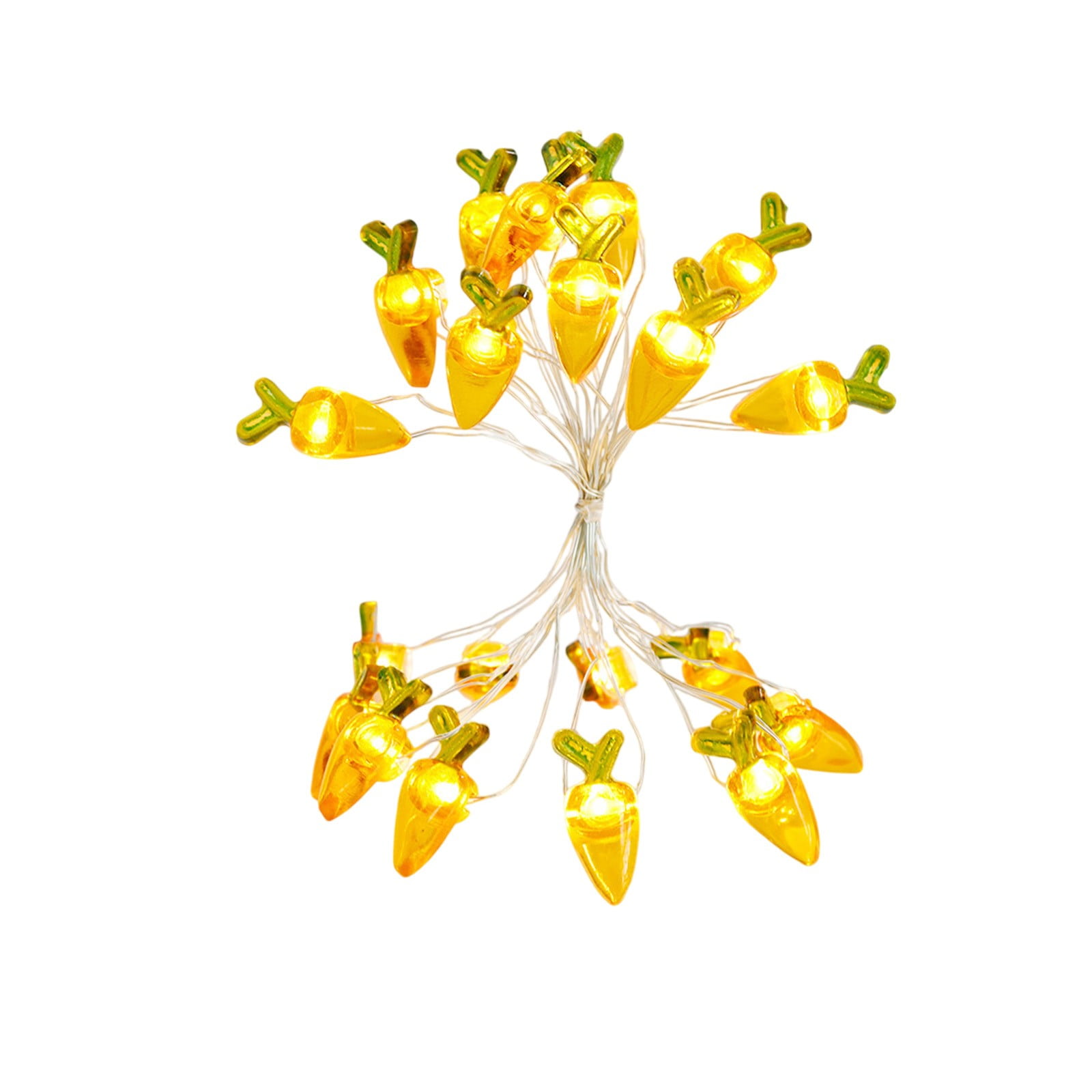Easter Savings! PRETXORVE Easter String Lights, LED Easter Carrot ...
