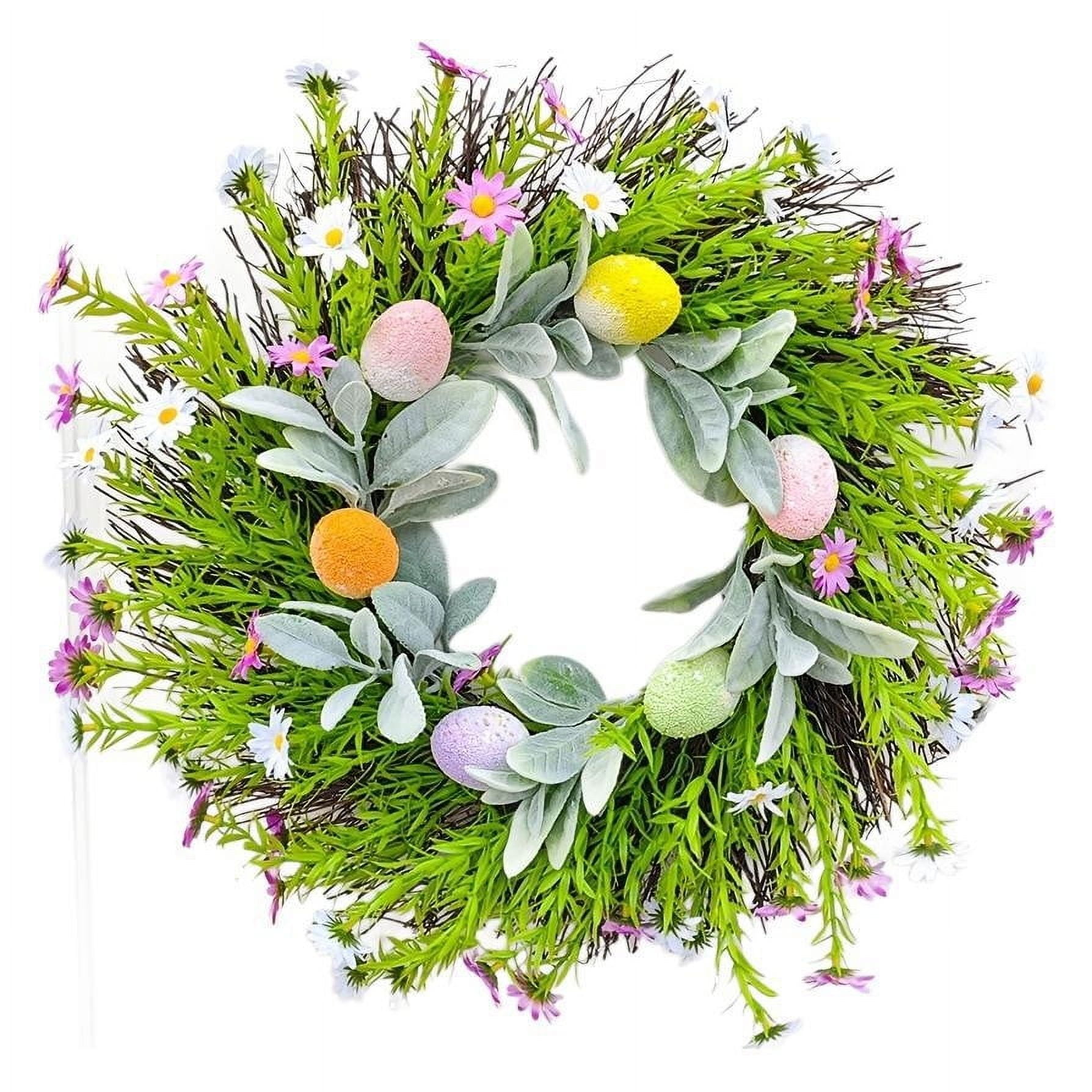Easter Savings! PRETXORVE Easter Wreath, Easter Wreath Christmas Tree ...