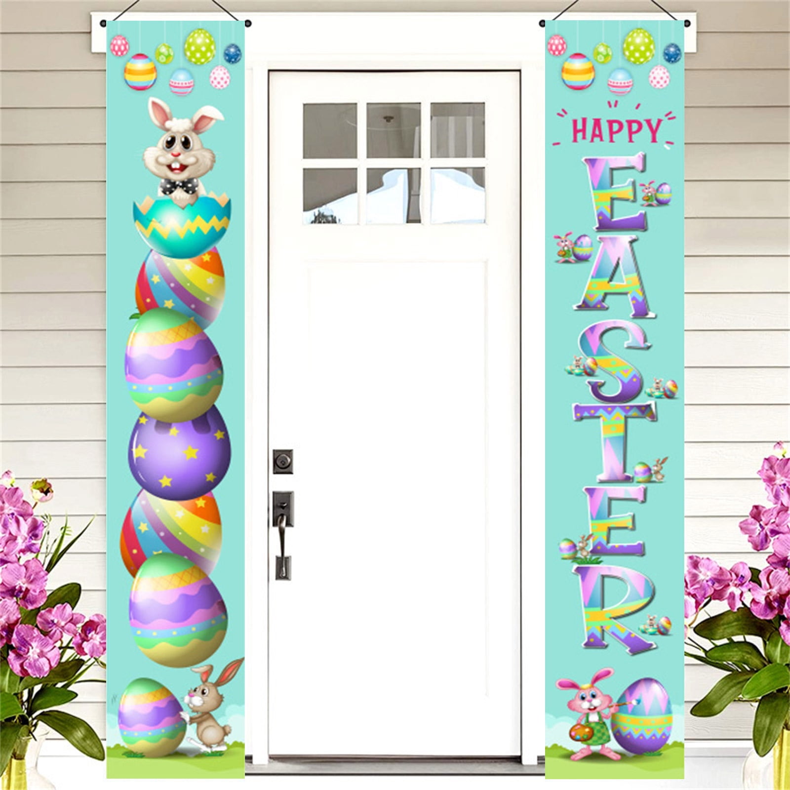 Easter Savings Clearance 2023! loopsun Easter Banner Hanging ...