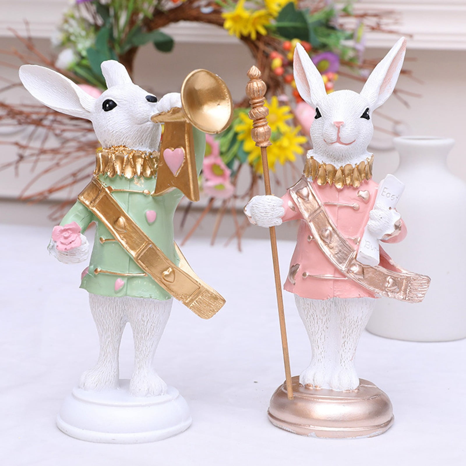 Easter Scepter Trumpet Home Resin Decoration Exquisite Elegant Cute ...
