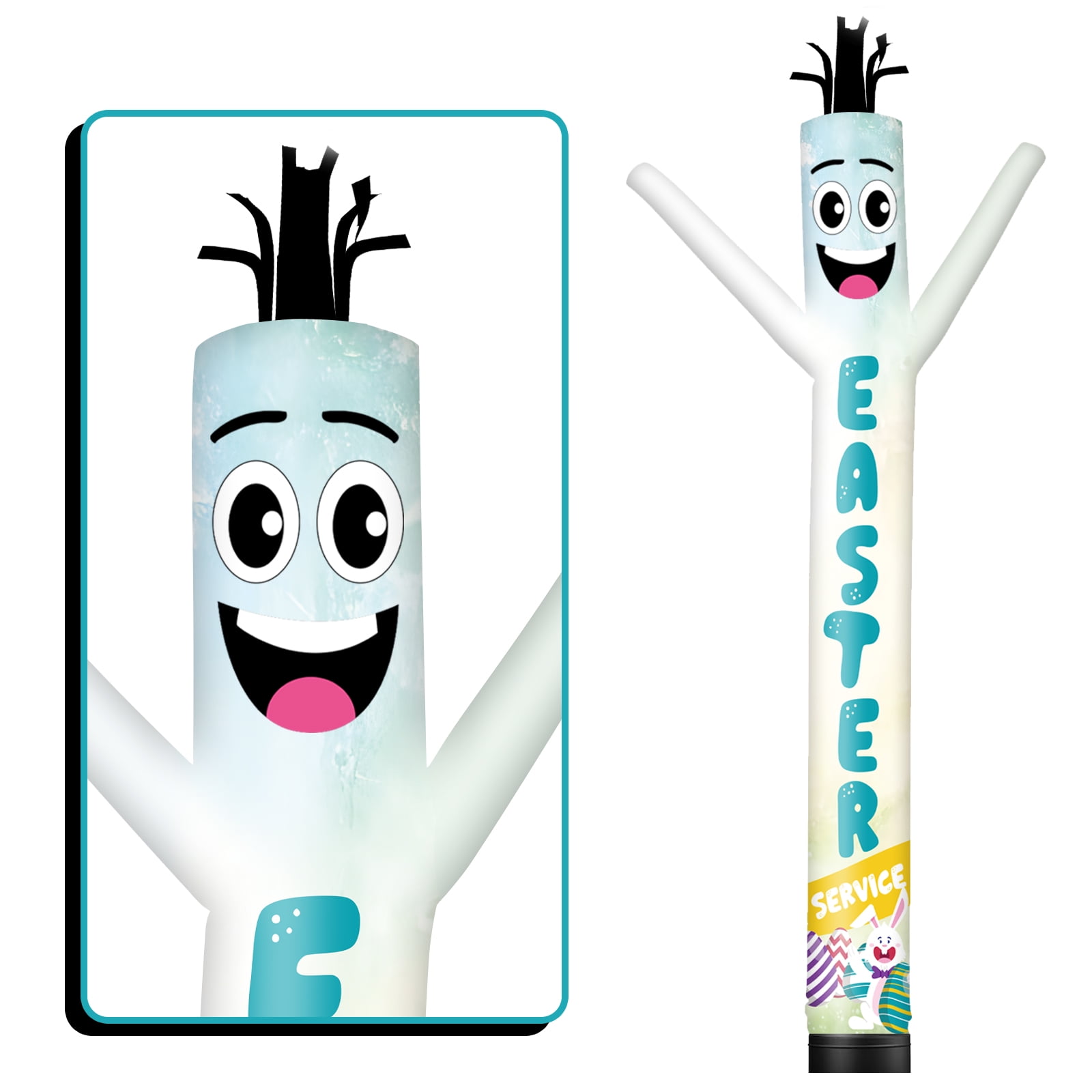 Easter Service Inflatable Tube Man Wacky Wavy Dancing Guy for Outdoor ...