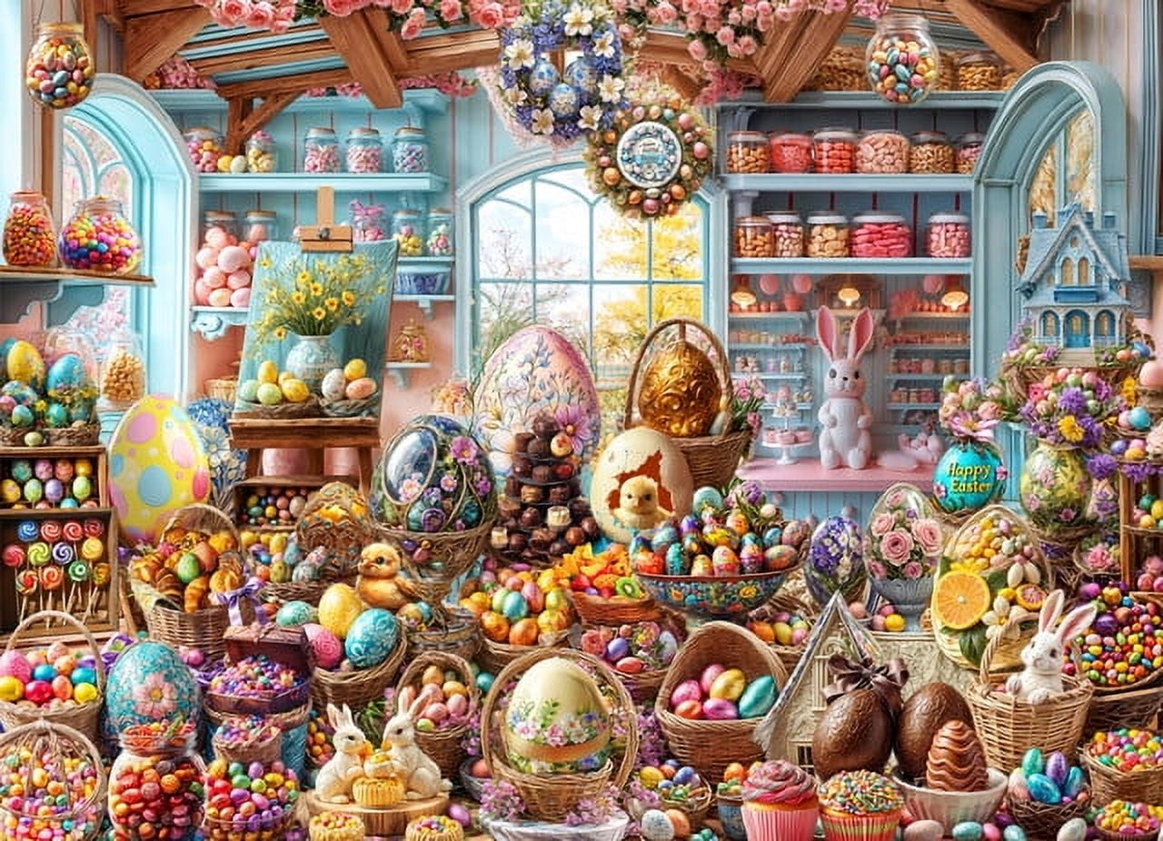 Easter Shop Jigsaw Puzzle 1000 Piece by Vermont Christmas Company ...