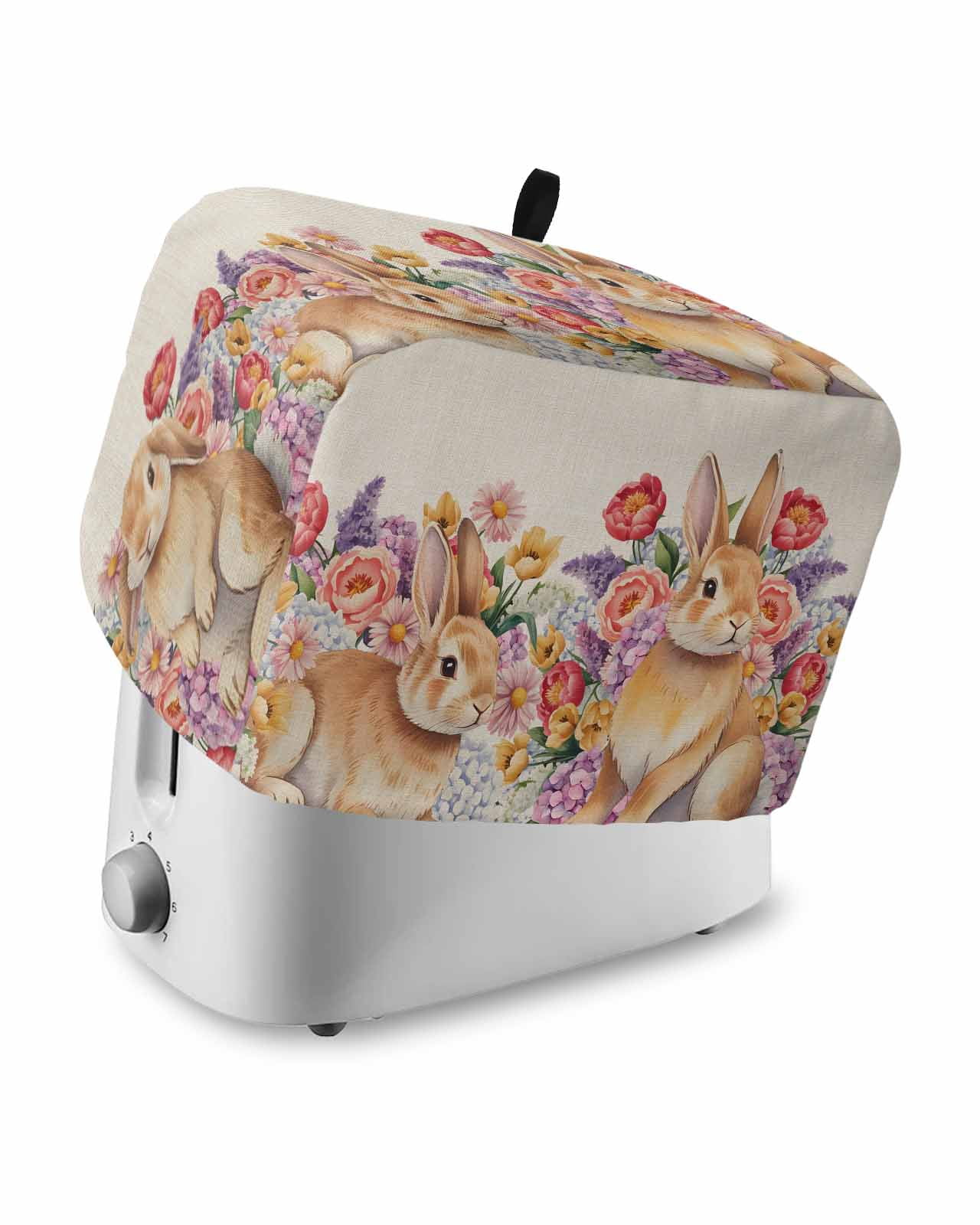 Easter Small Toaster Cover 2 Slice, Kitchen Appliance Covers, Farmhouse ...