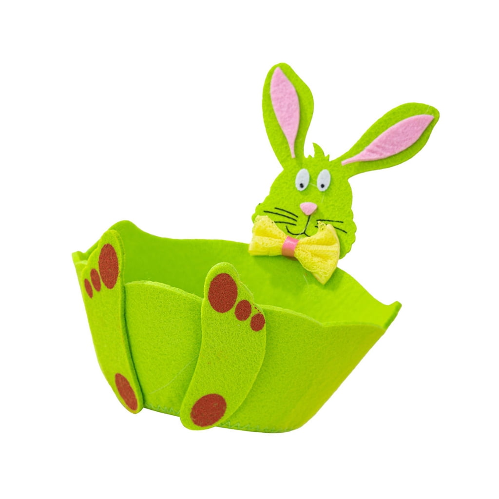Easter Snacks and Fruit Baskets With Lovely Rabbit Designs For Party ...