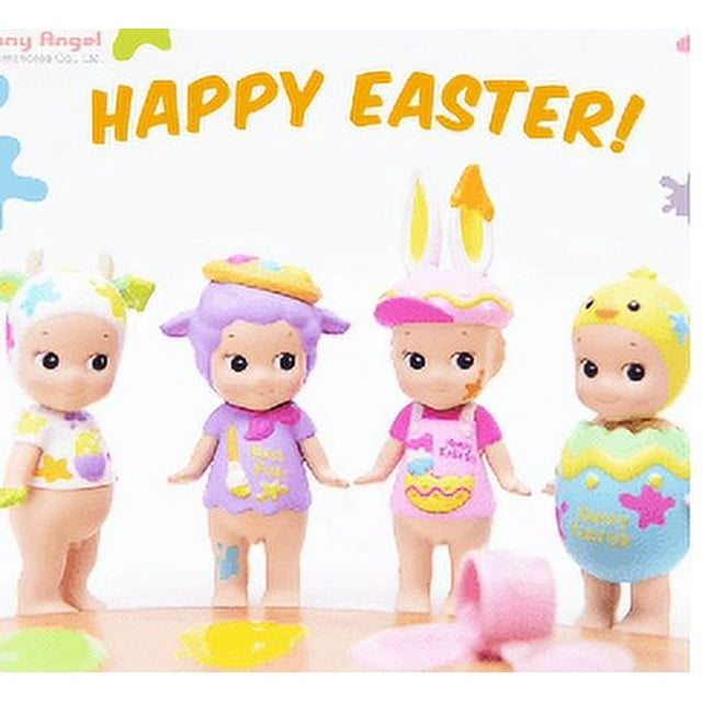 Easter Sonny Angel 6PC Sonny Angels Figure Hipper Easter Series Sonny ...