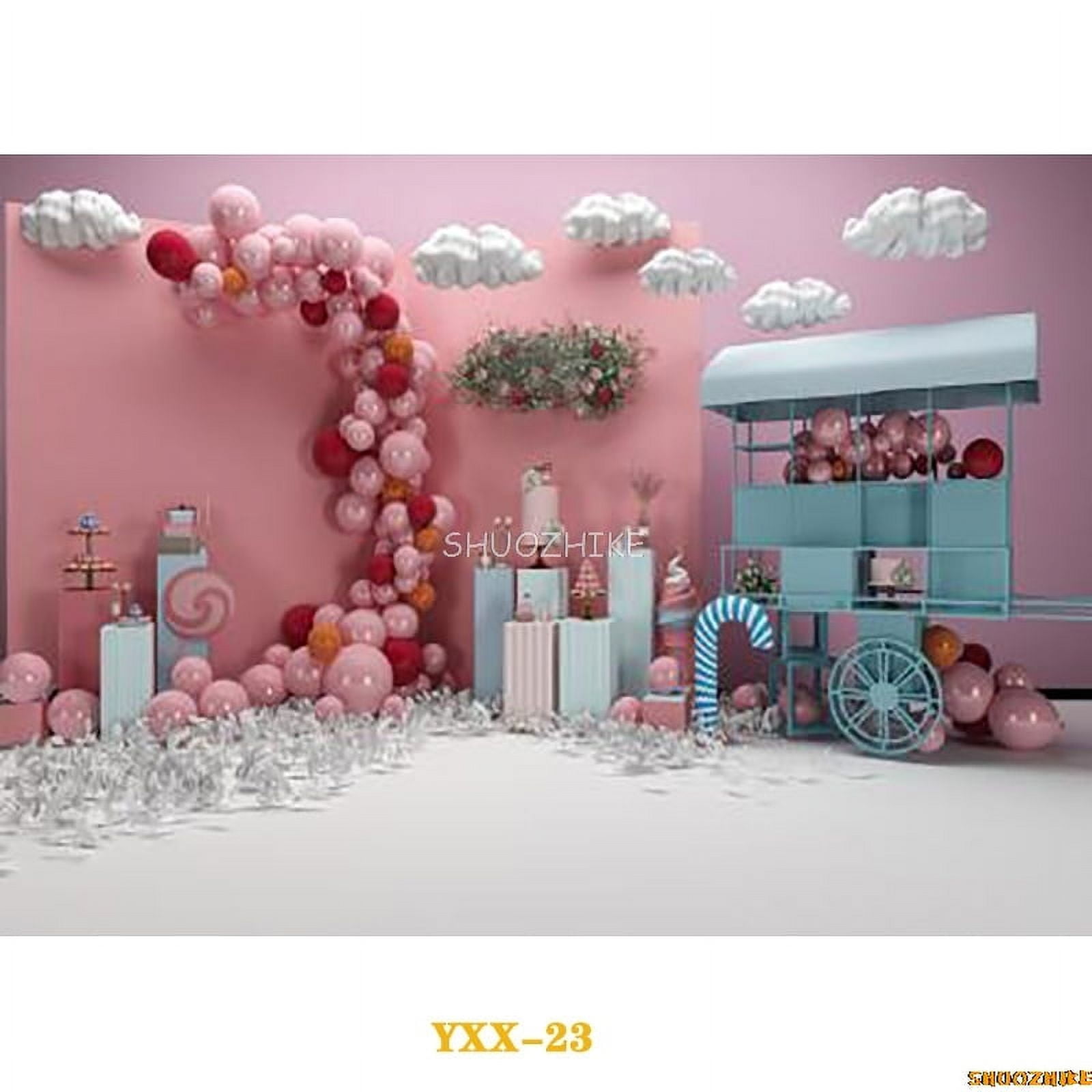 Easter Spring Flowers Rabbit Eggs Bucket Photo Background Rabbits Baby Party Photography ...