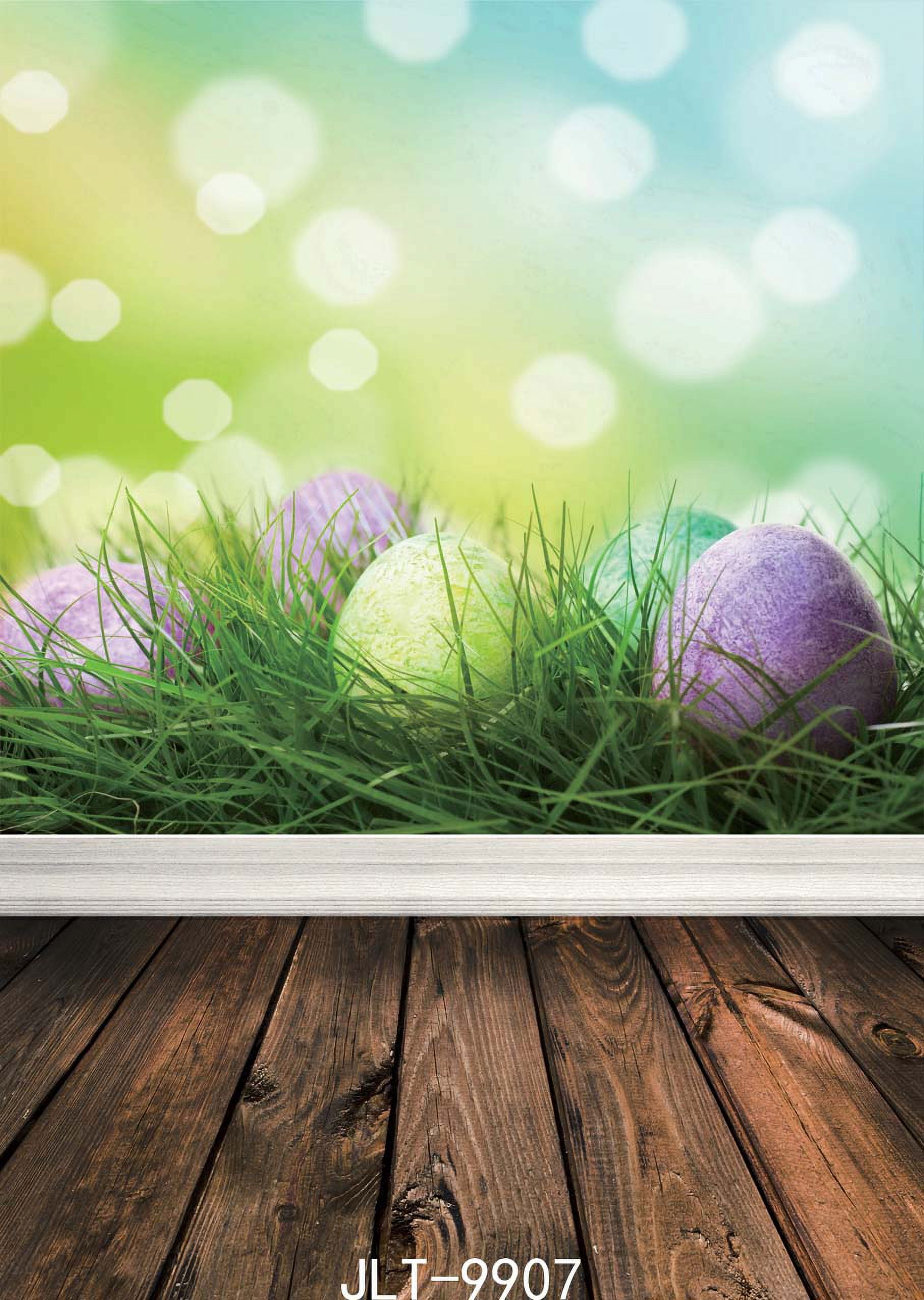 Easter Spring Flowers Wood Floor Baby Kids Photography Backgrounds ...