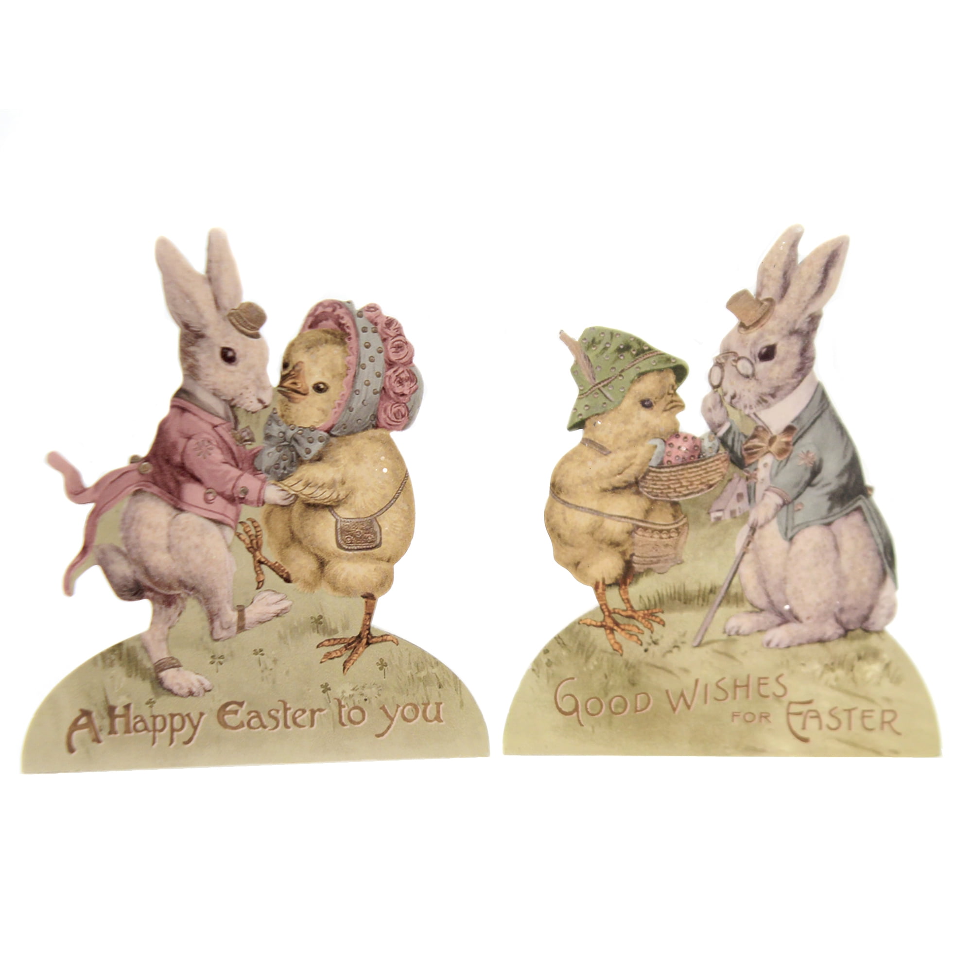Easter Spring Friends Dummy Board Bunny Rabbit Chick Basket Eggs Rl9803 ...