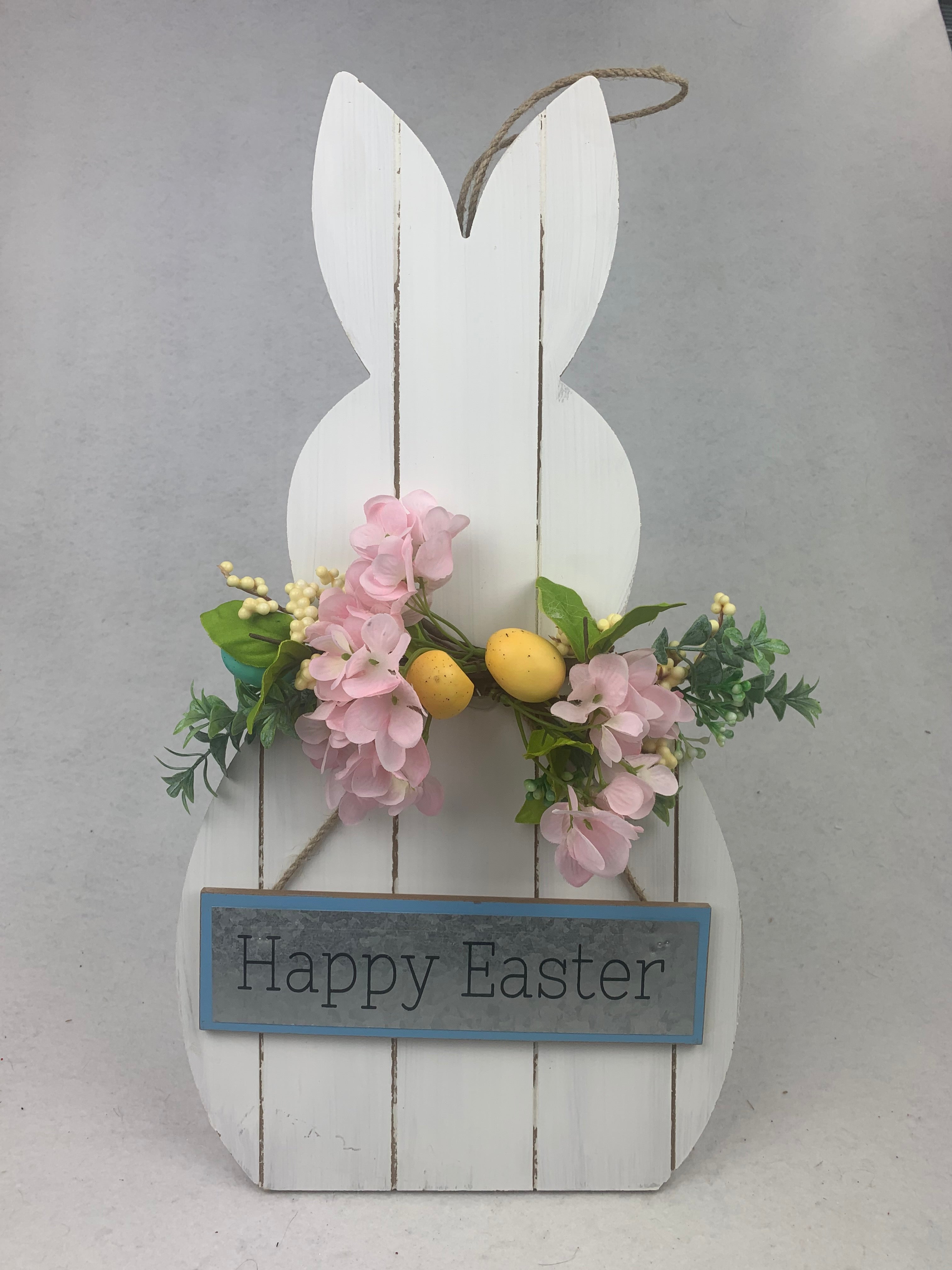 Easter Stand Up Wooden Bunny Greeter - Walmart.com