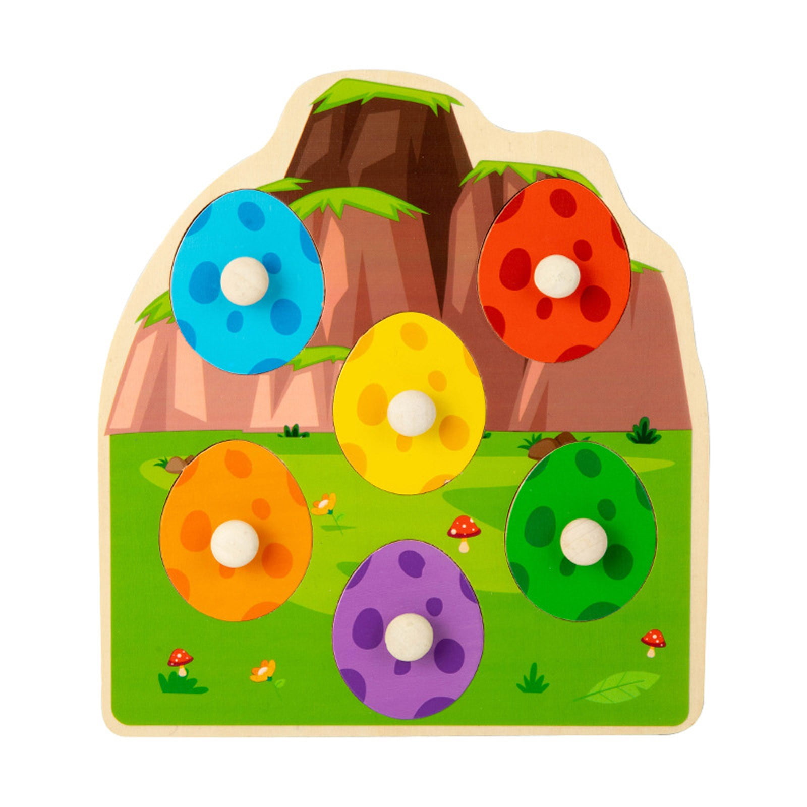 Easter Stuffers Easter Themed Wooden Peg Puzzle For Toddlers 1 3 ...