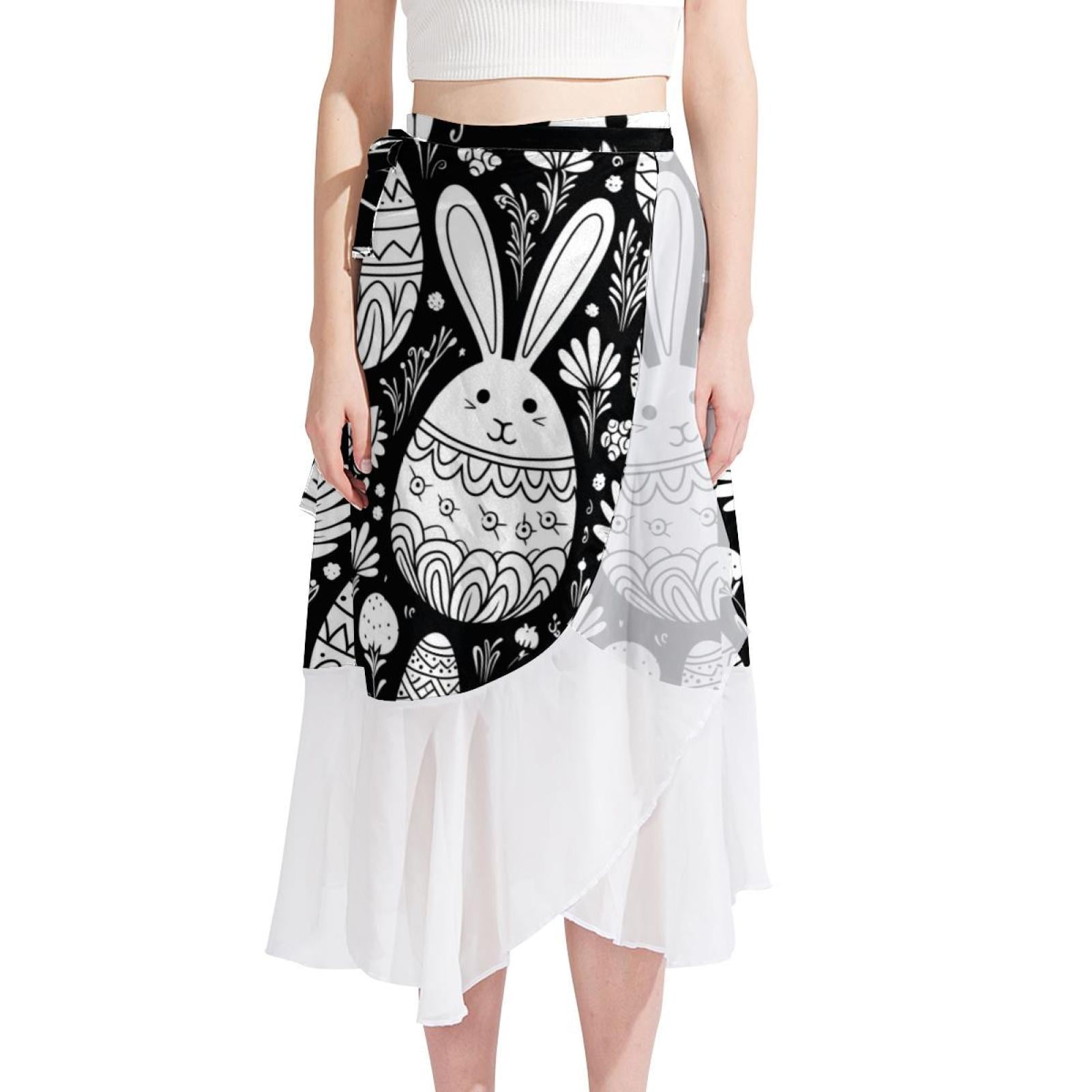 Easter Stylish Chiffon Beach Skirts Summer Dress for Women, for the Beach - Walmart.com