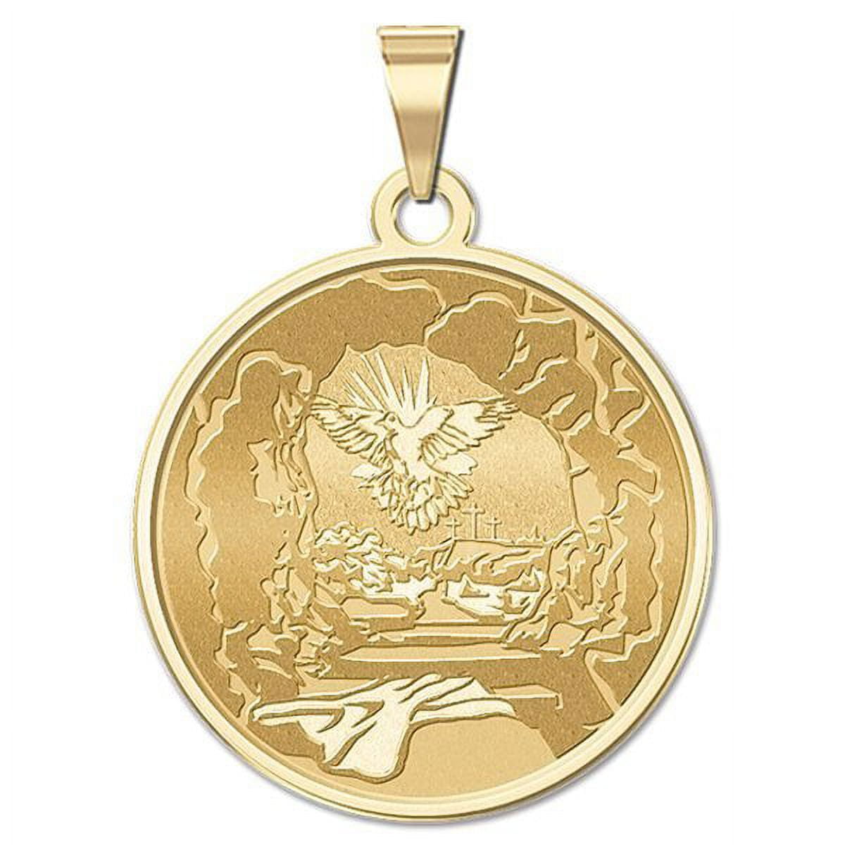 Easter Sunday (Empty Tomb) Round Religious Medal - 3/4 Inch Size of a ...