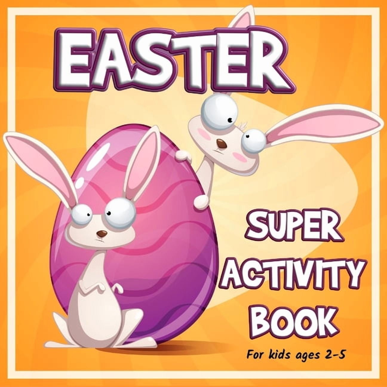 Easter Super Activity Book: Preschool Kindergarten Activities, Fun ...